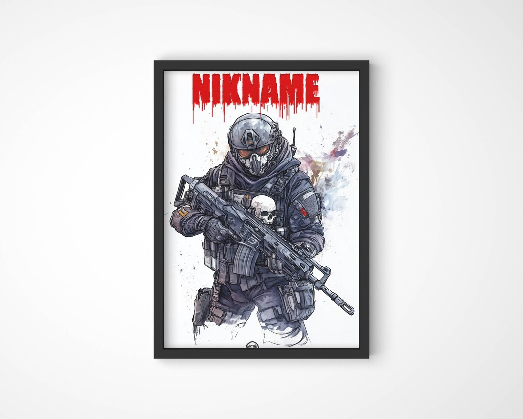 Custom Fps Gaming Posters Ideal Gifts for Gamers & Game Room Decor - Etsy
