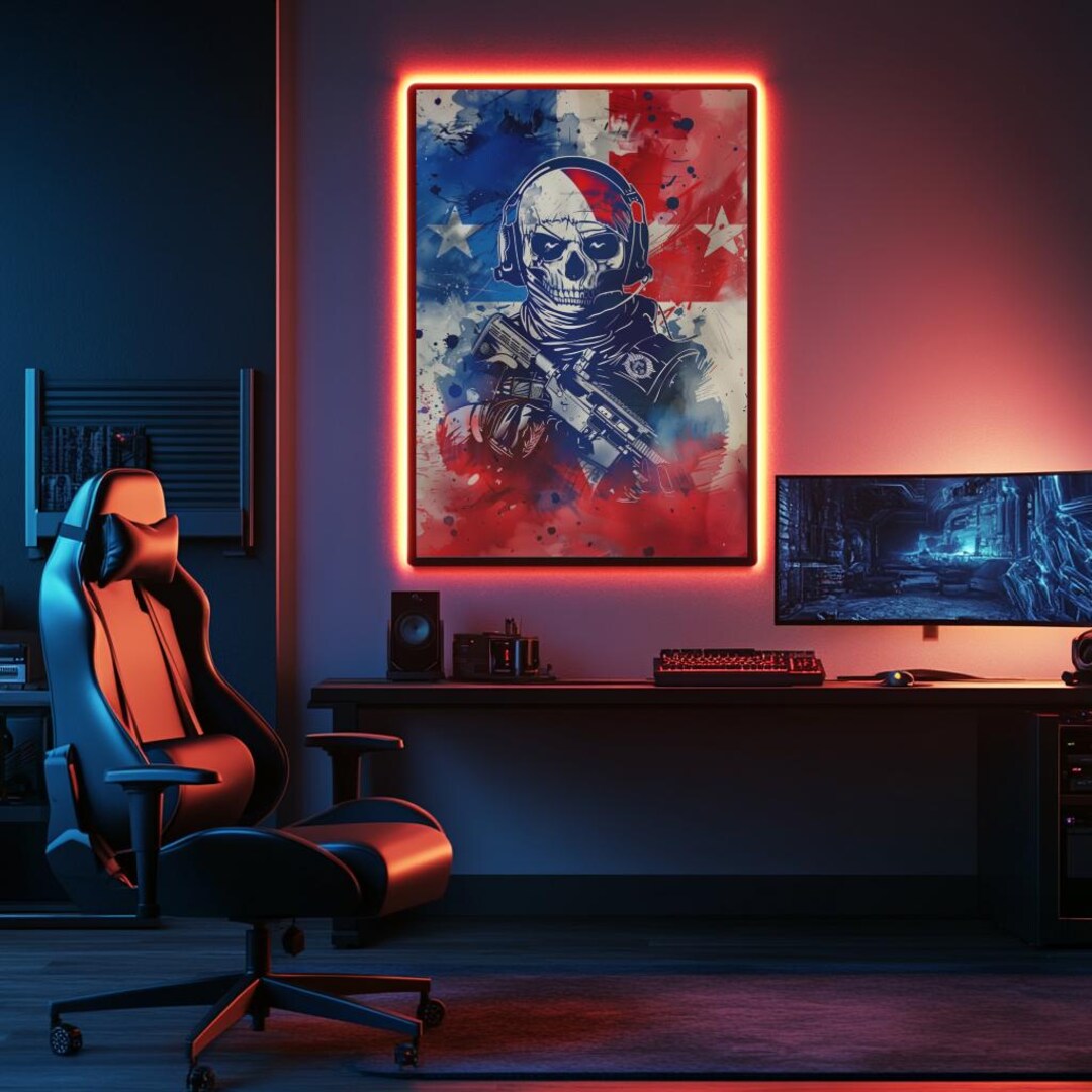 Custom Call of Duty/battlefield Poster With Your Gamer Tag Personalized ...