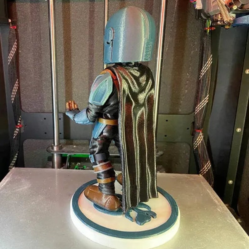 3d Stl Files Mandalorian Joystick Holder Xbox Ps45 Controller Holder Etsy