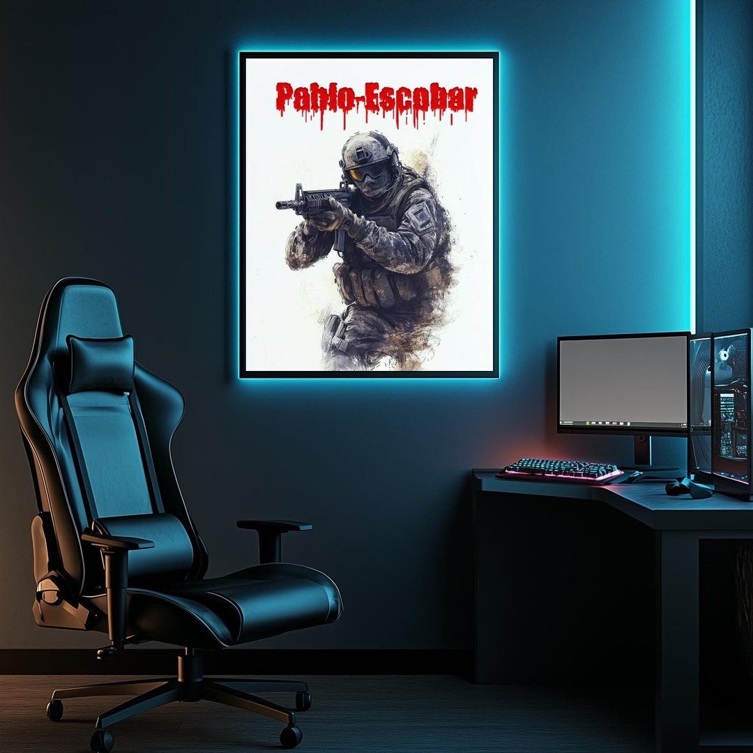 Custom Call of Duty/battlefield Poster With Your Gamer Tag Personalized ...