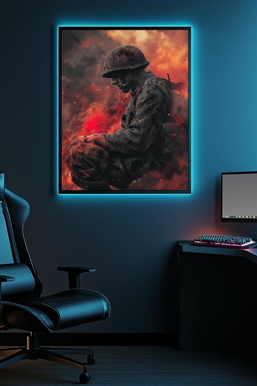 Custom Call of Duty/battlefield Poster With Your Gamer Tag Personalized ...