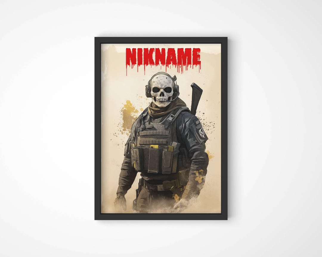 Custom Fps Gaming Posters Ideal Gifts for Gamers & Game Room Decor - Etsy