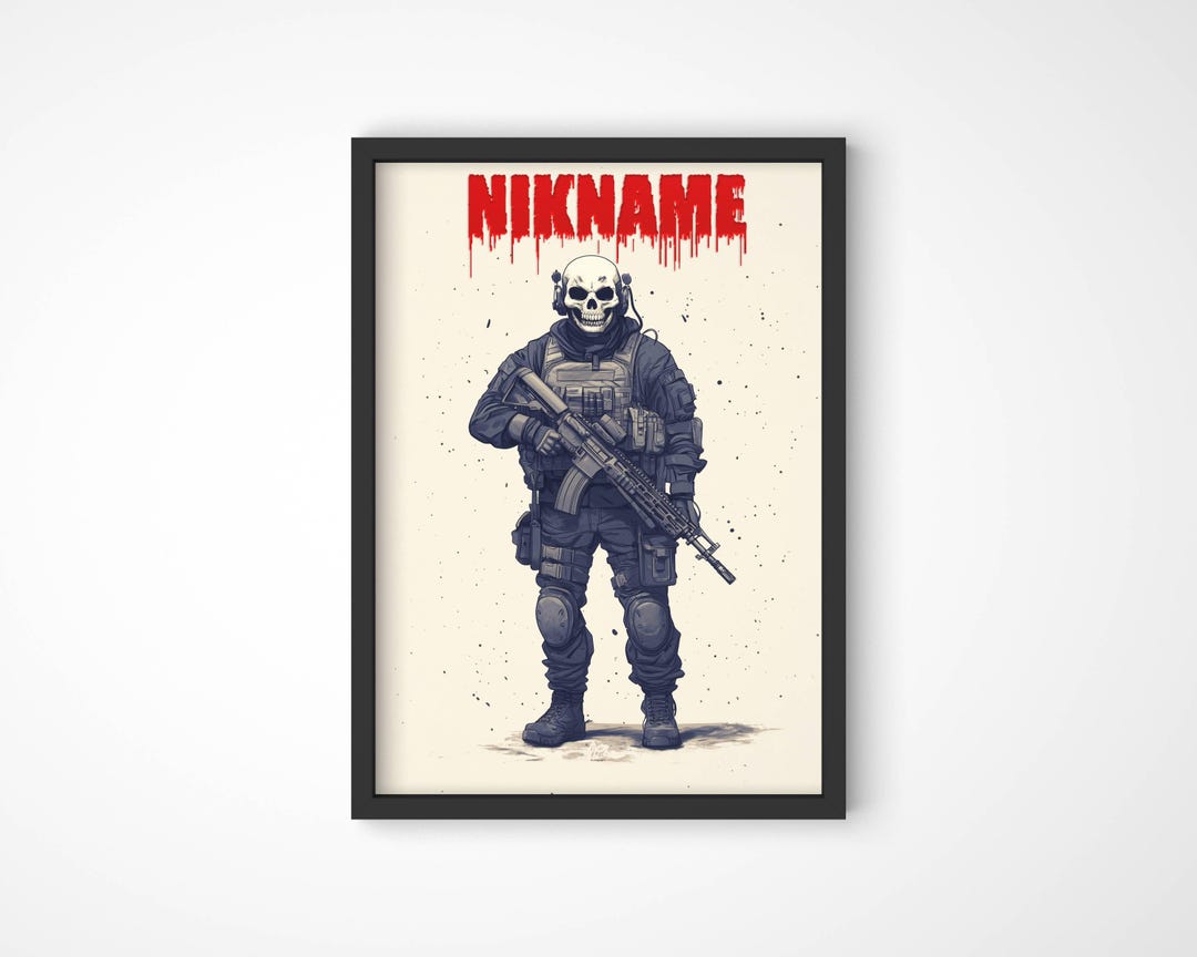 Custom Fps Gaming Posters Ideal Gifts for Gamers & Game Room Decor - Etsy