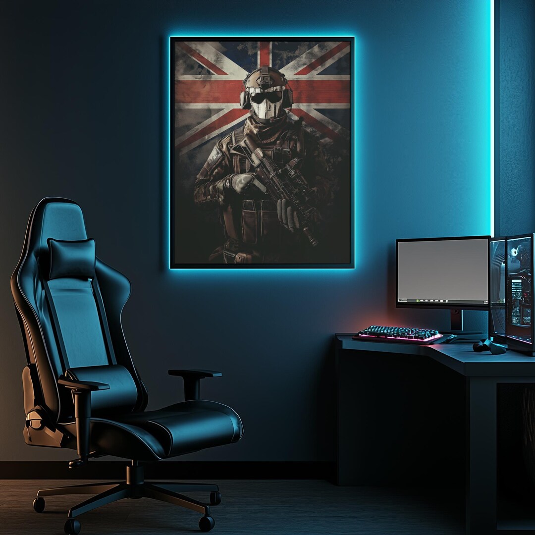 Custom Call of Duty/battlefield Poster With Your Gamer Tag Personalized ...