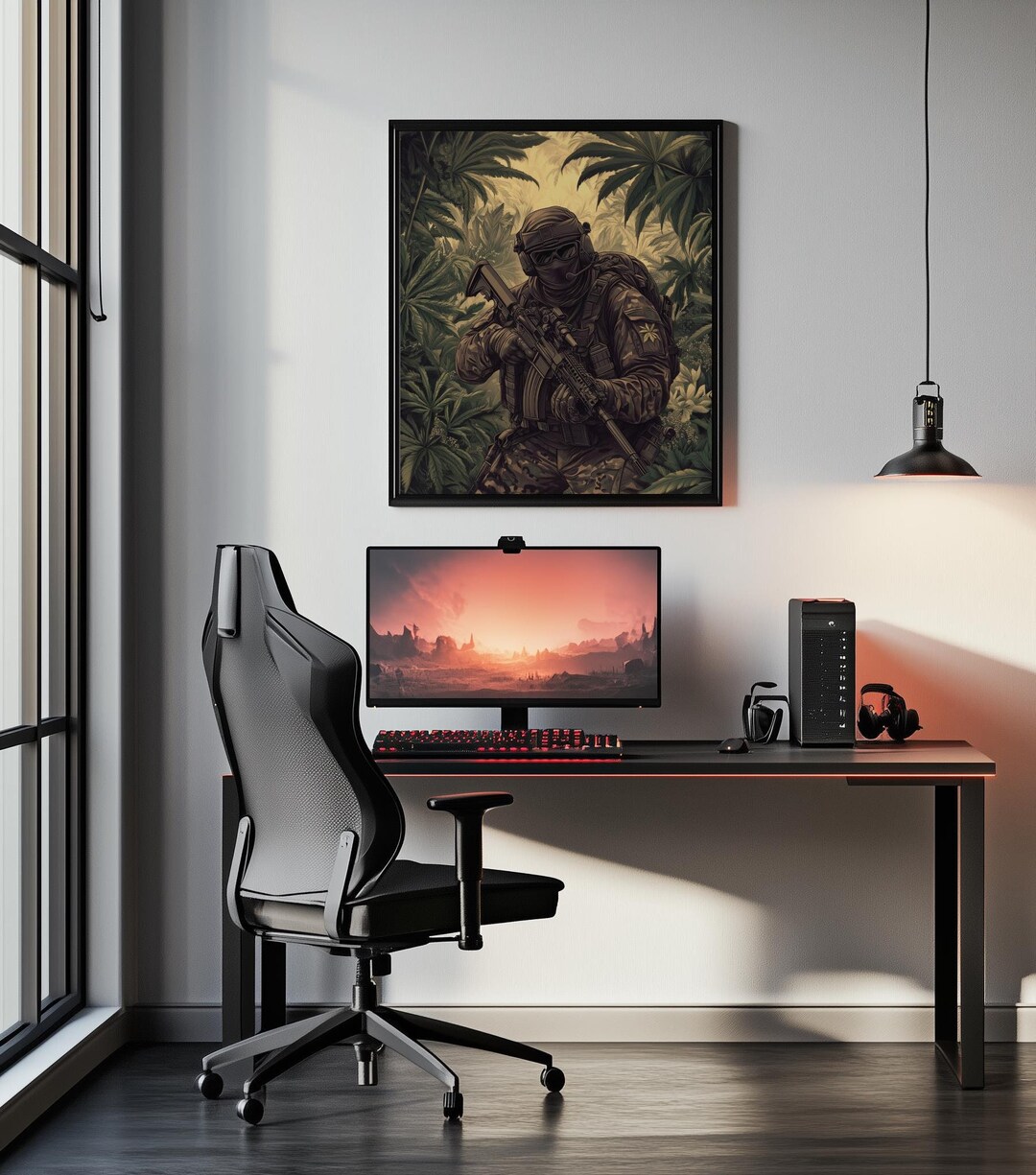 Custom Call of Duty/battlefield Poster With Your Gamer Tag Personalized ...