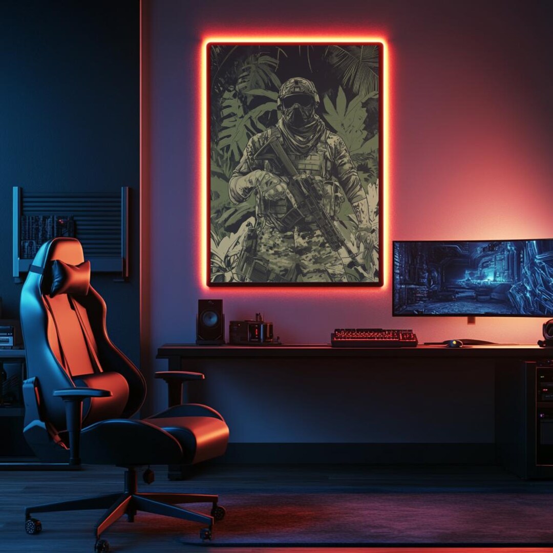 Custom Call of Duty/battlefield Poster With Your Gamer Tag Personalized ...