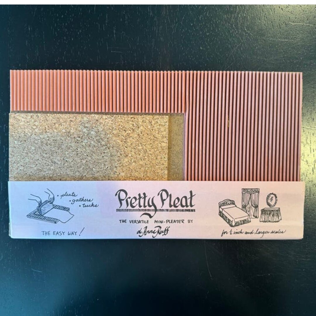 Vintage D. Anne Ruff Pretty Pleat & Instruction Booklet - Etsy