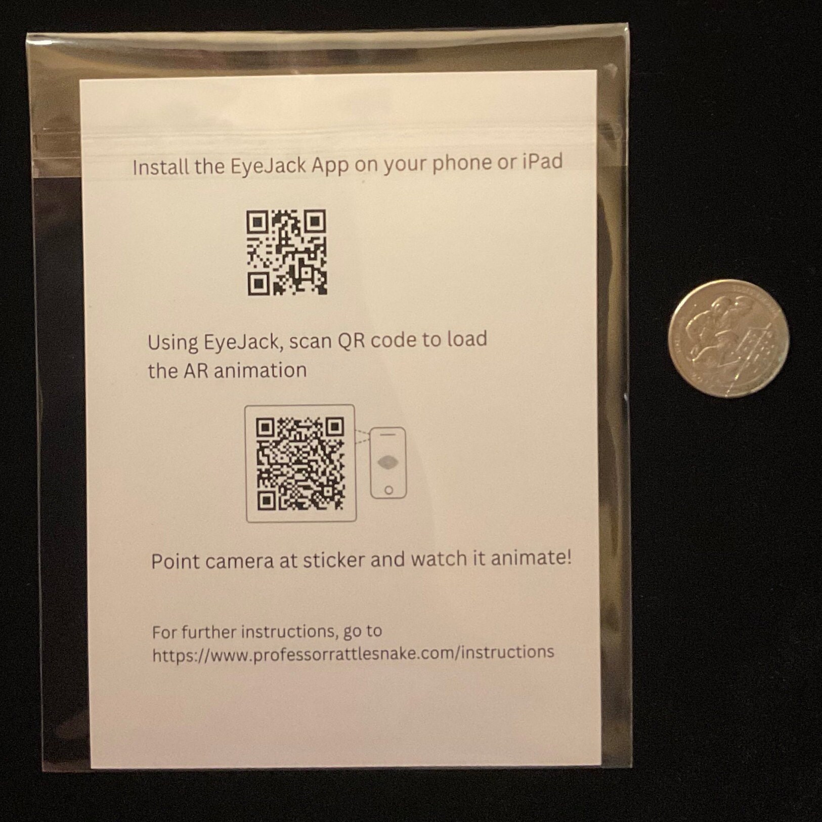 3x3 Vinyl Augmented Reality Sticker Laptop Decal - Etsy