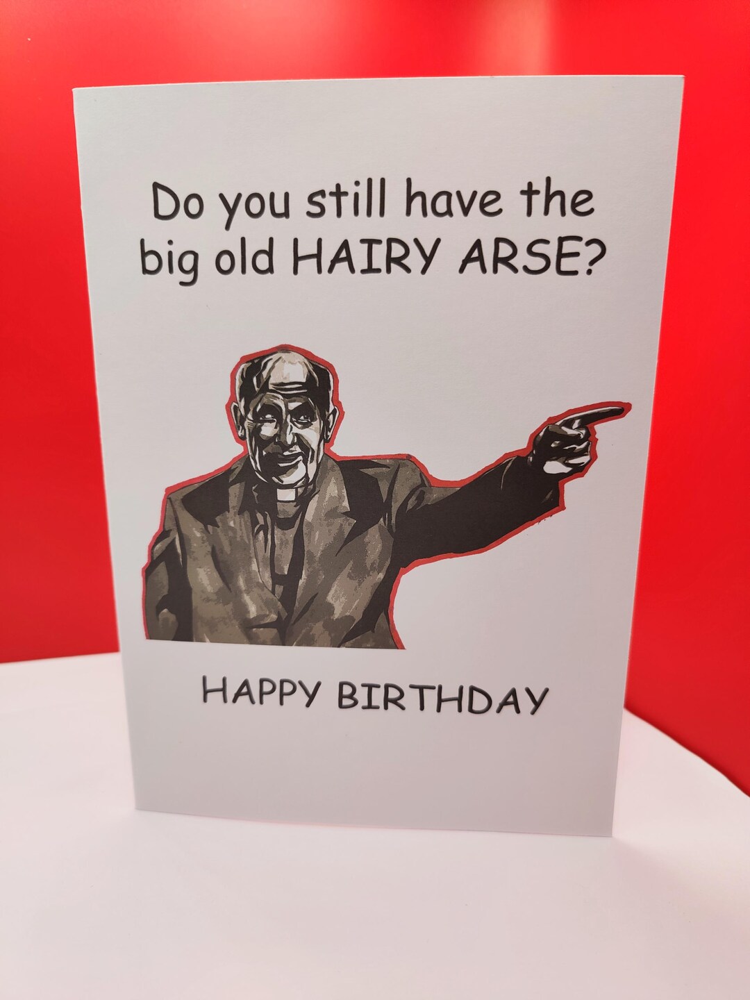 Todd Unctious (father Ted) Joke Birthday Greeting Card - Etsy