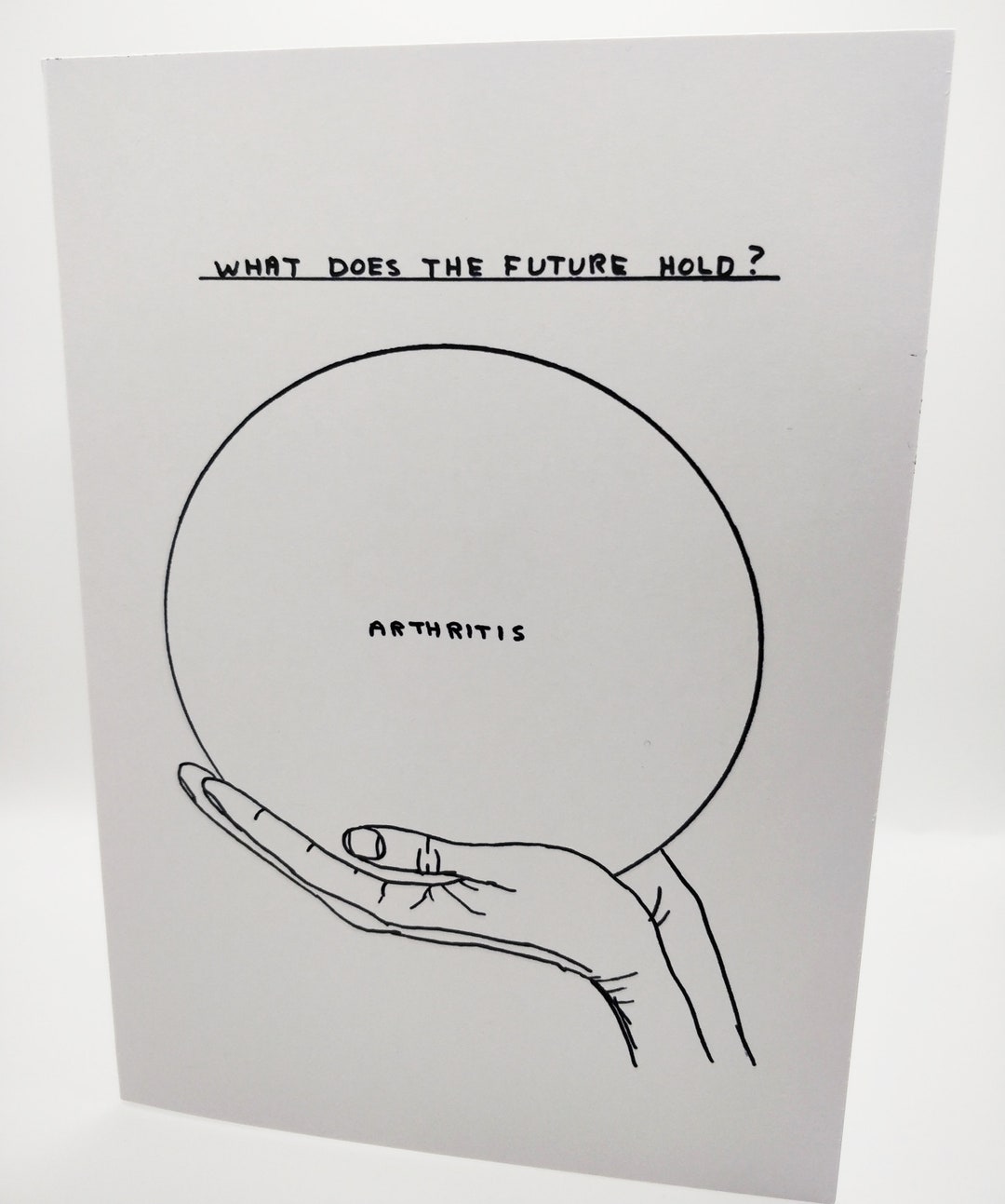 What Does the Future Hold Funny Birthday Greeting Card - Etsy