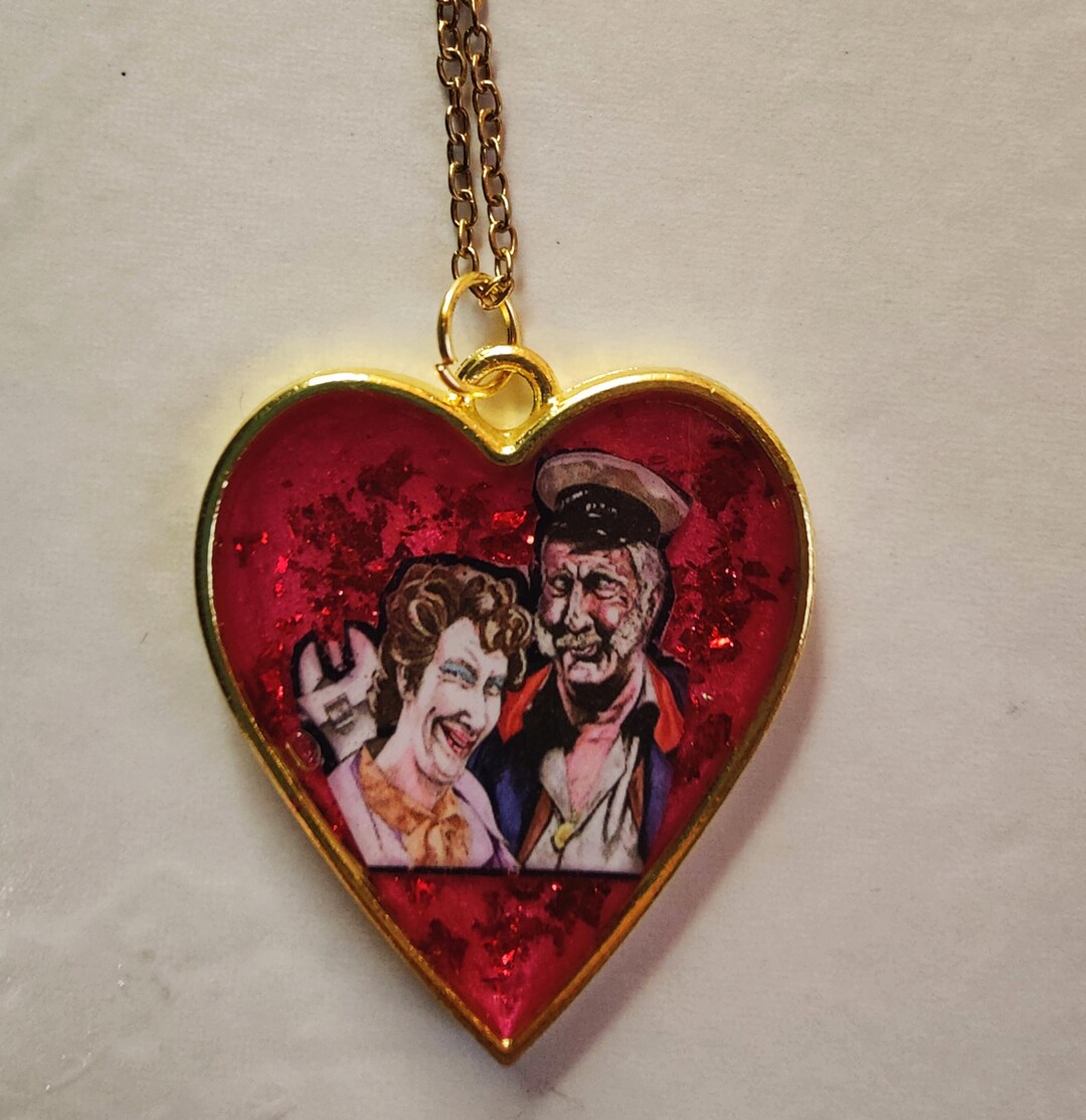 Beautiful Handcrafted Mrs Doyle and Pat Mustard (father Ted) Heart ...