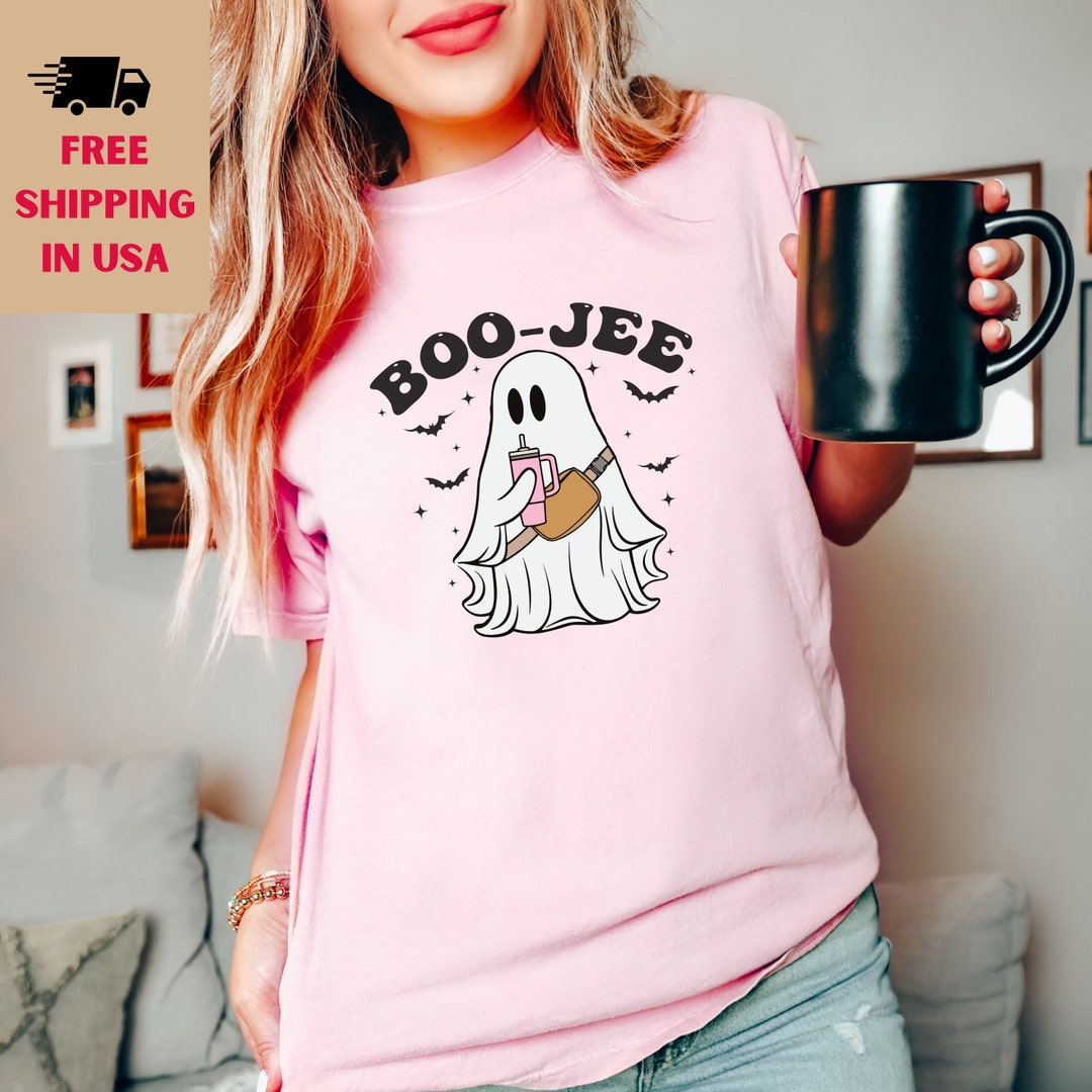 Boo Jee Ghost Sweatshirt Halloween Ghost Shirt Boo Jee - Etsy