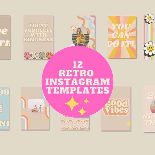 Retro Instagram - Etsy