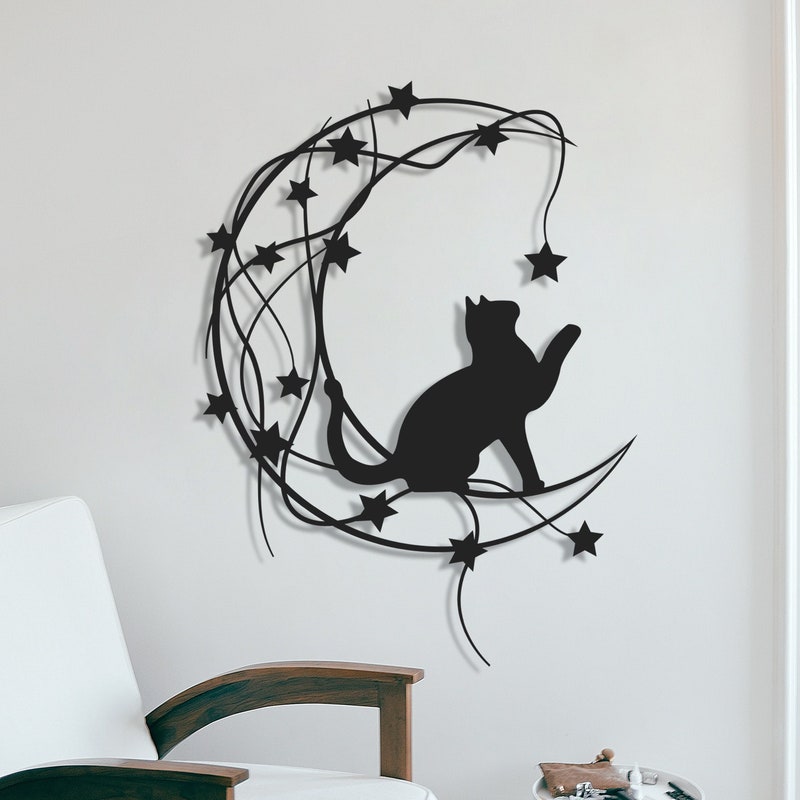 Cat Wall Decor - Etsy