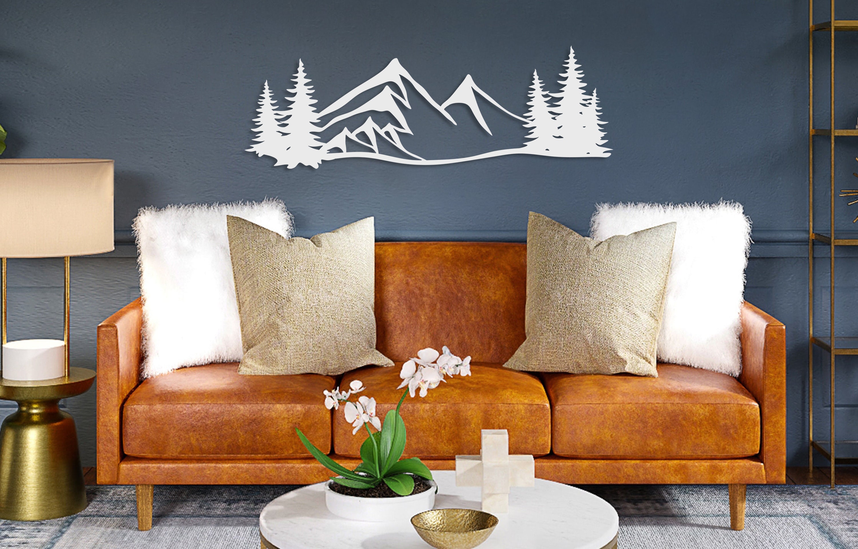 Mountain Wall Art Decor Forest Wall Decor Nature and Forest - Etsy