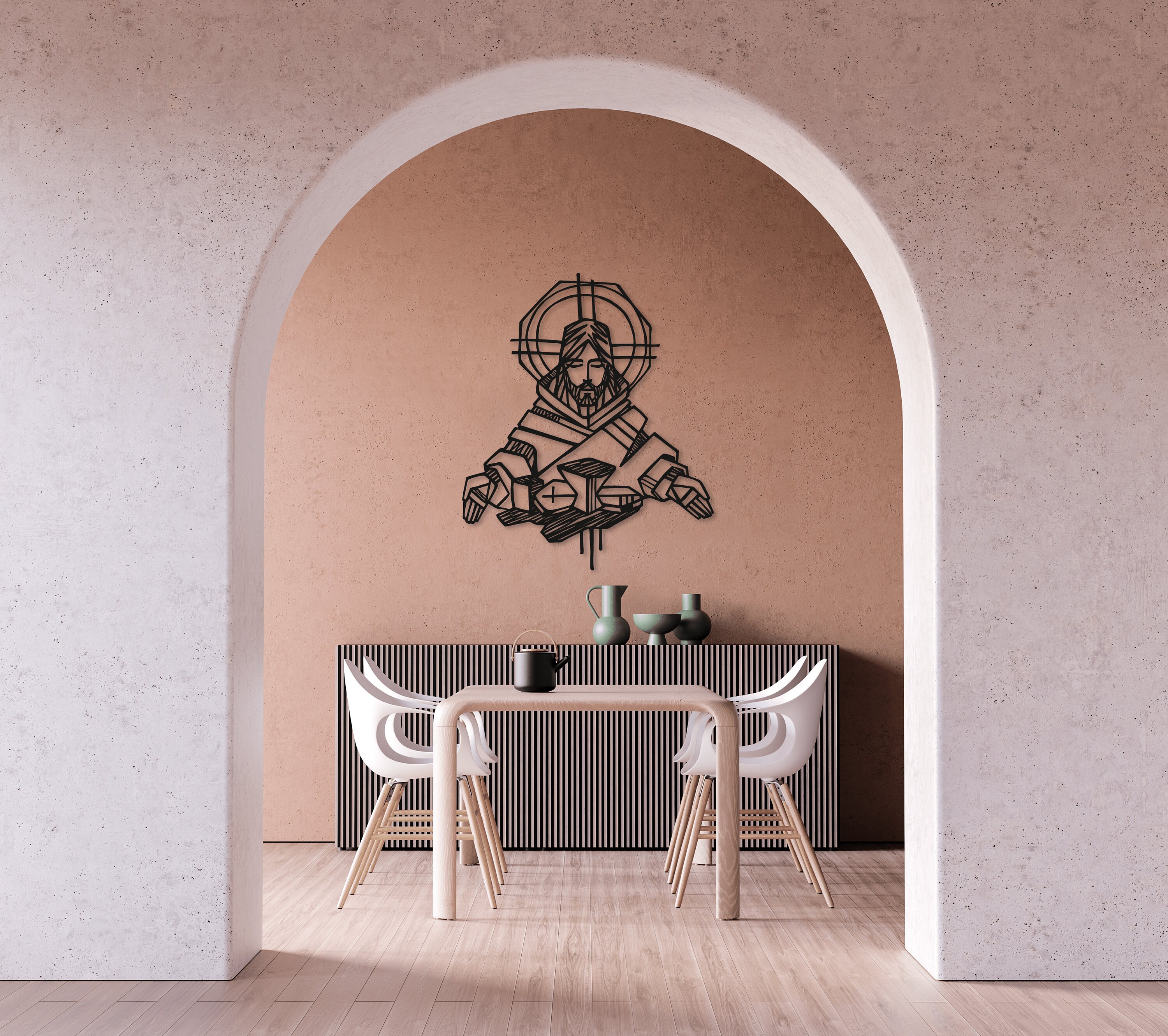 Jesus Metal Wall Art Religious Metal Wall Decor Christian - Etsy