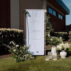 Editable Name Sign – Personalized Banner for Any Occasion – Wedding ...