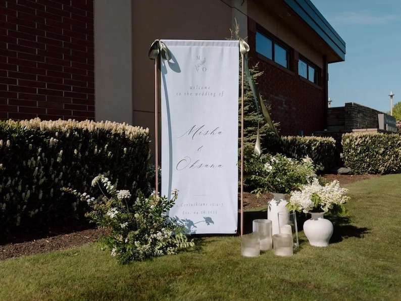 Editable Name Sign – Personalized Banner for Any Occasion – Wedding ...