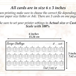 Halloween Money Savings Challenge | A6 Binders | Bundle | Set of 3 ...