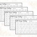 GBP Money Savings Challenge Bundle | Pounds | Set of 15 | 3x6 Inch ...