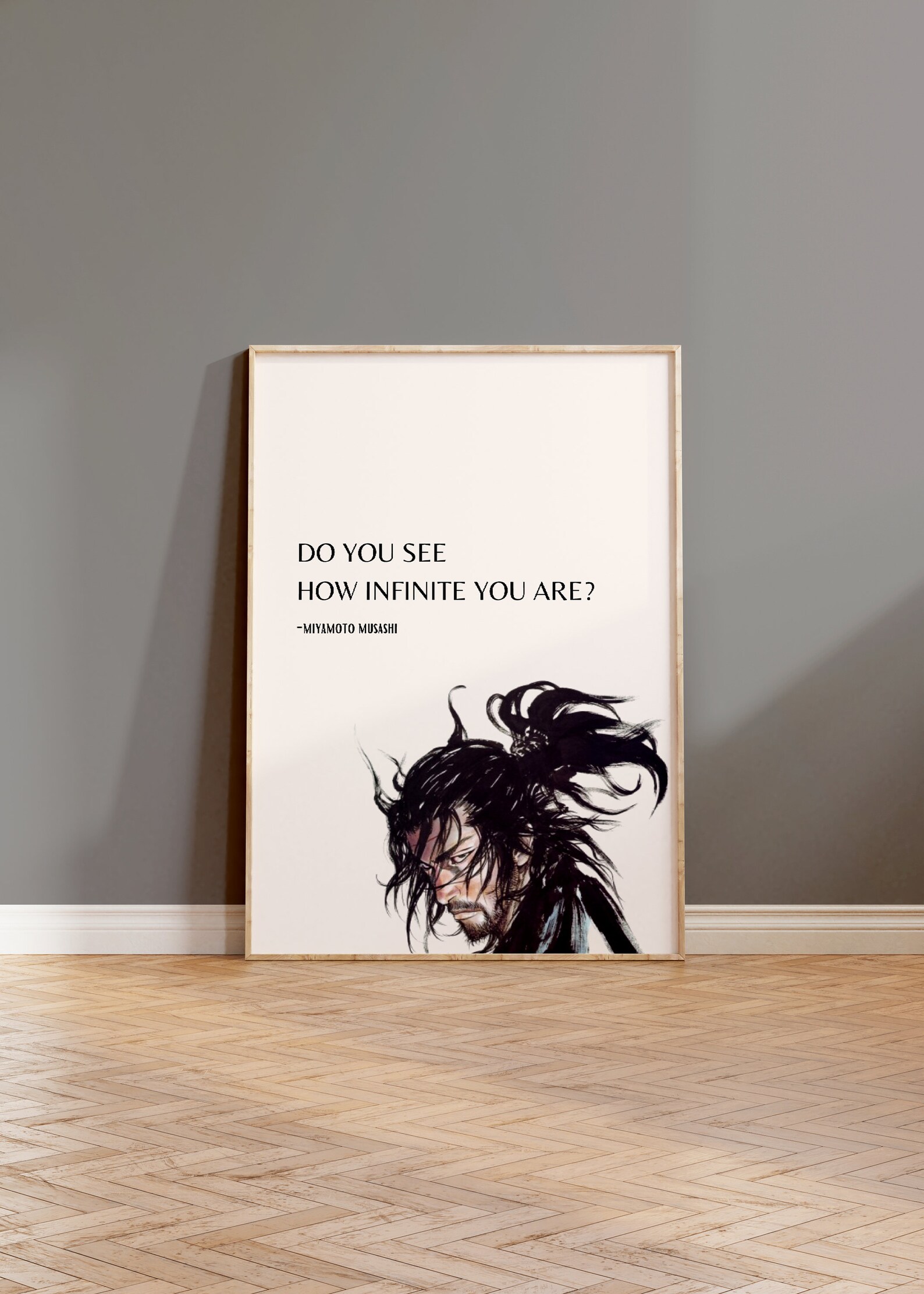 Musashi Vagabond Art: Samurai Poster, Anime Aesthetics, Japanese ...