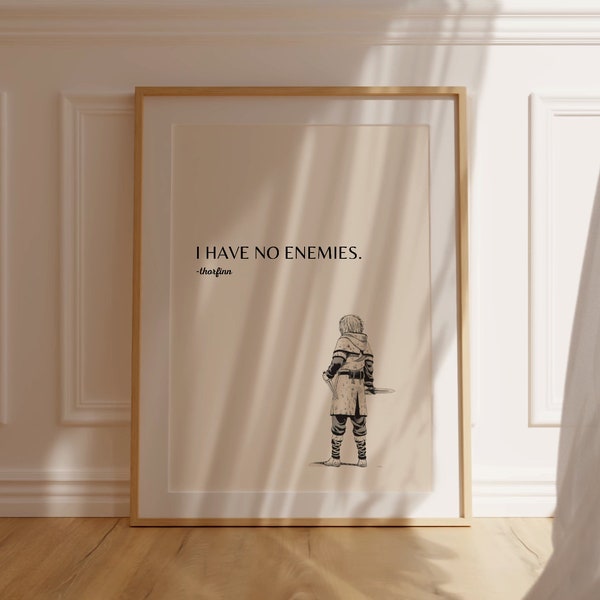 I Have No Enemies Anime Art - Etsy
