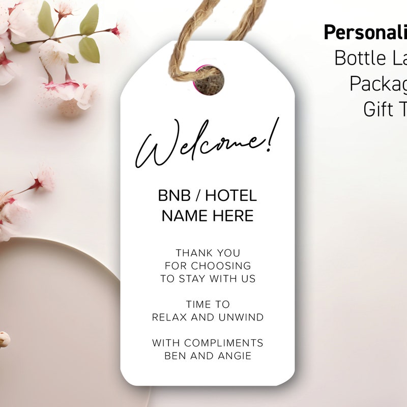 Hotel Luggage Labels - Etsy