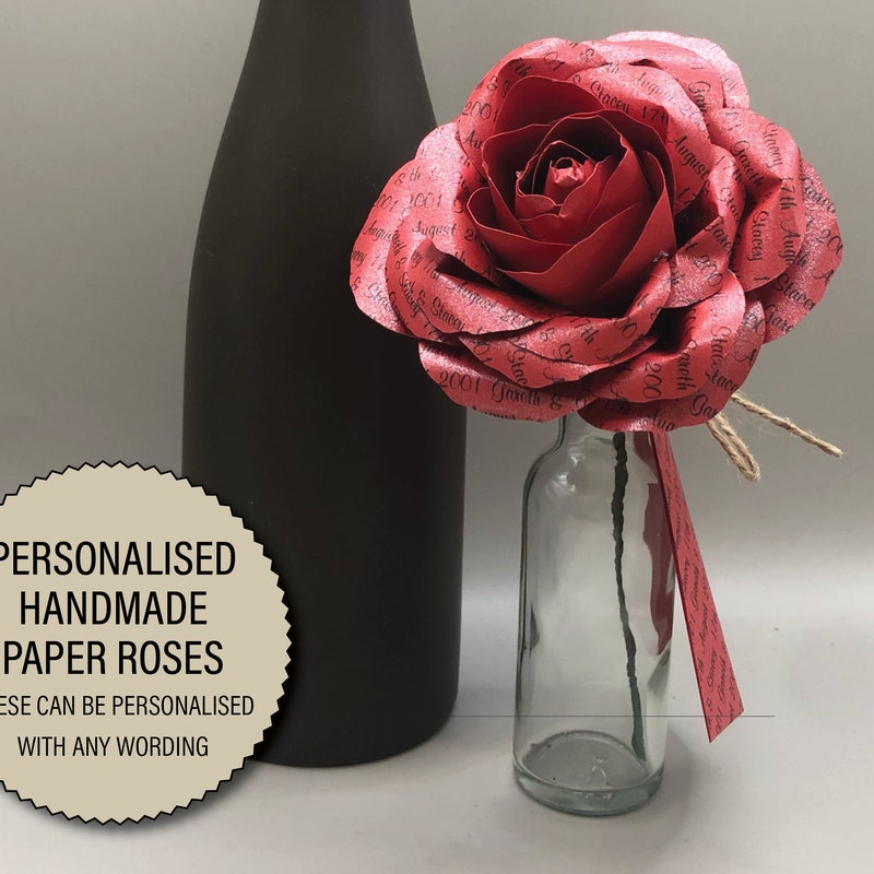 Pearl Paper Flowers - Etsy