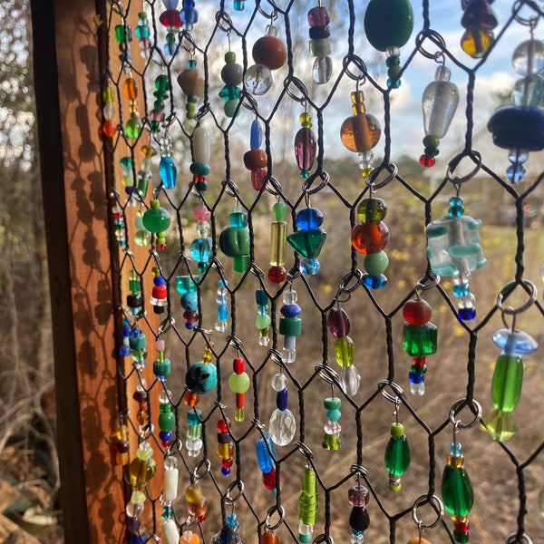 CHICKEN WIRE SUNCATCHER - Etsy