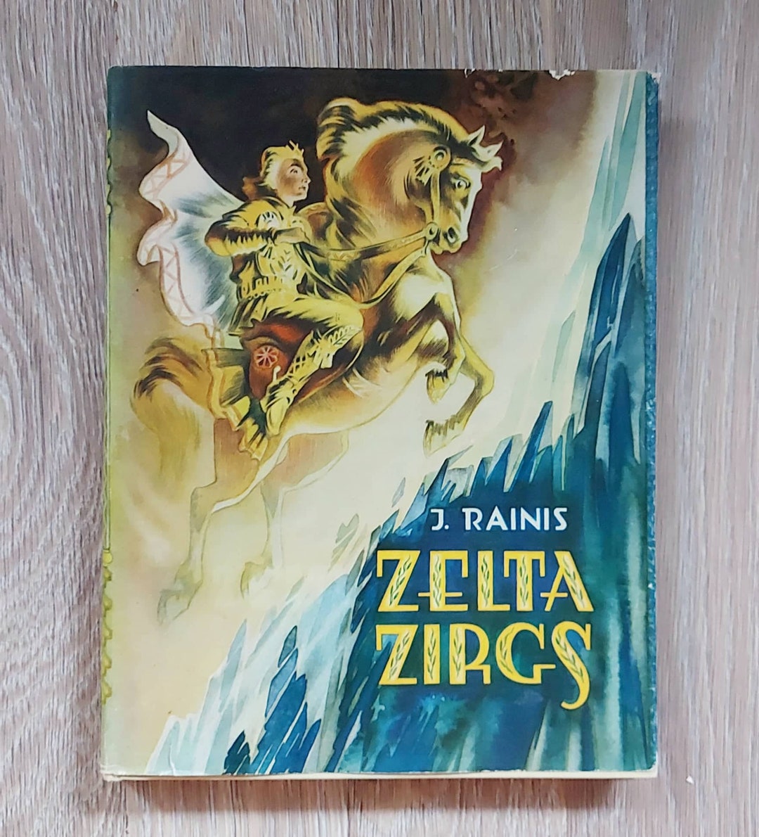 1958 RAINIS Zelta Zirgs 1958 / Vintage Latvian Fairy Tale by - Etsy