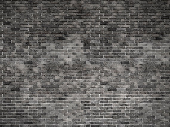 Dark Grey Brick Texture