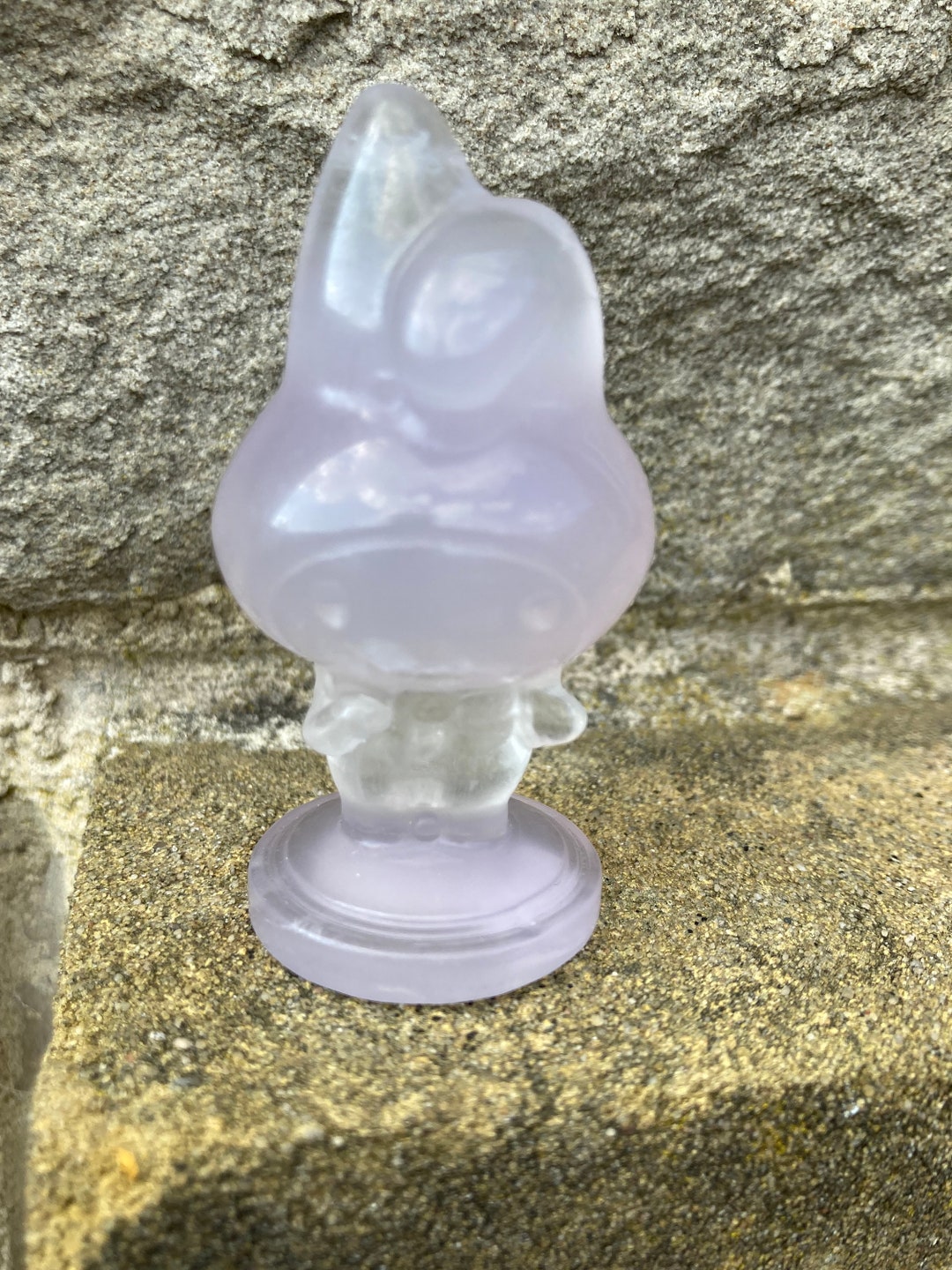 Cute Little Hello Kittys Friend Melody Carving in Lilac - Etsy