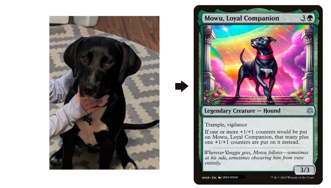 MTG Custom Illustration for Proxy Cards 5 Count 2 - Etsy