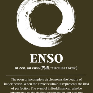 Enso L Digital Art Prints | Black & White + 3 More Versions Digital Art ...
