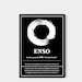 Enso L Digital Art Prints | Black & White + 3 More Versions Digital Art ...
