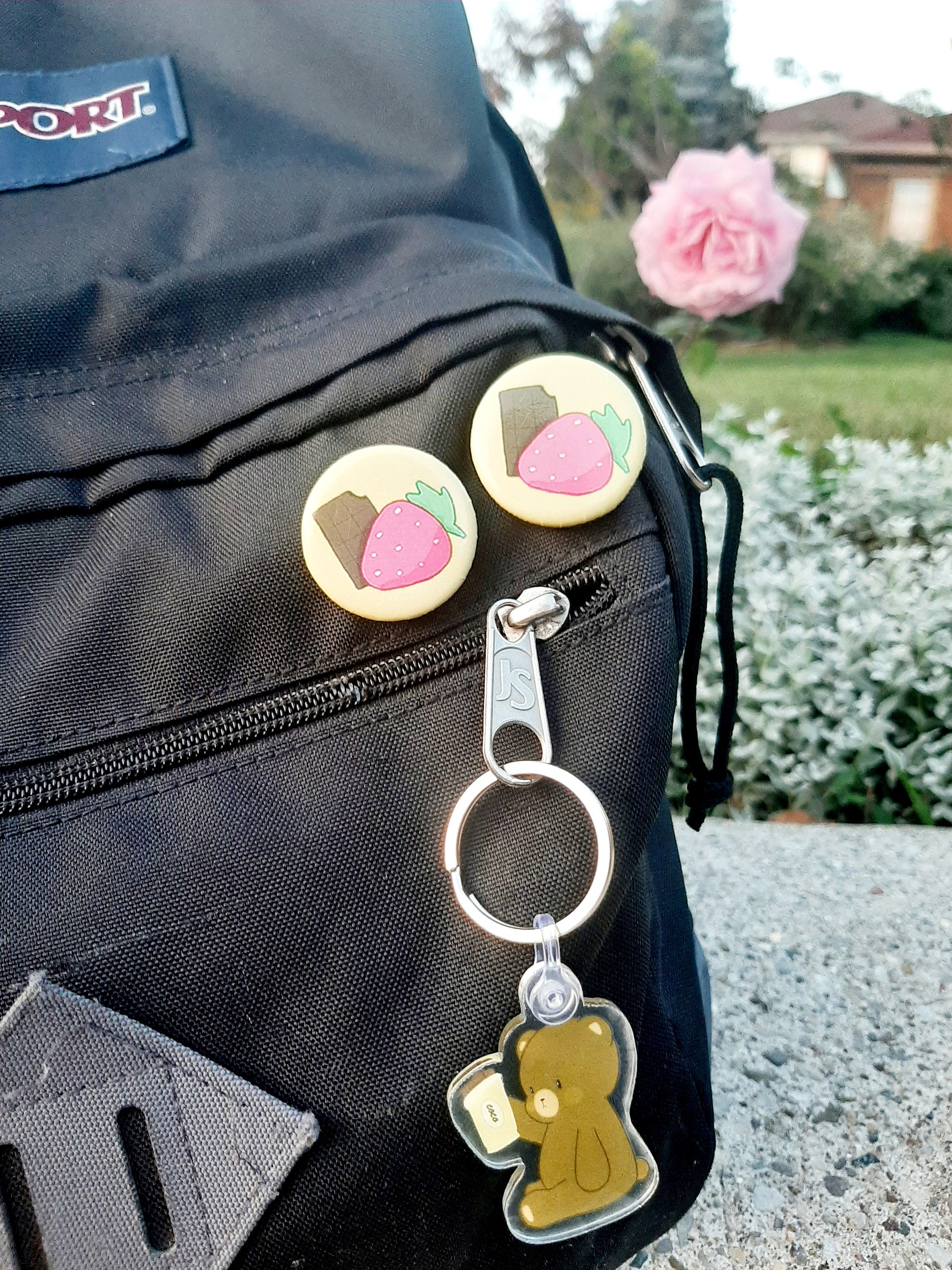 Kawaii, Cute Coco Bear Acrylic Keychains - Etsy