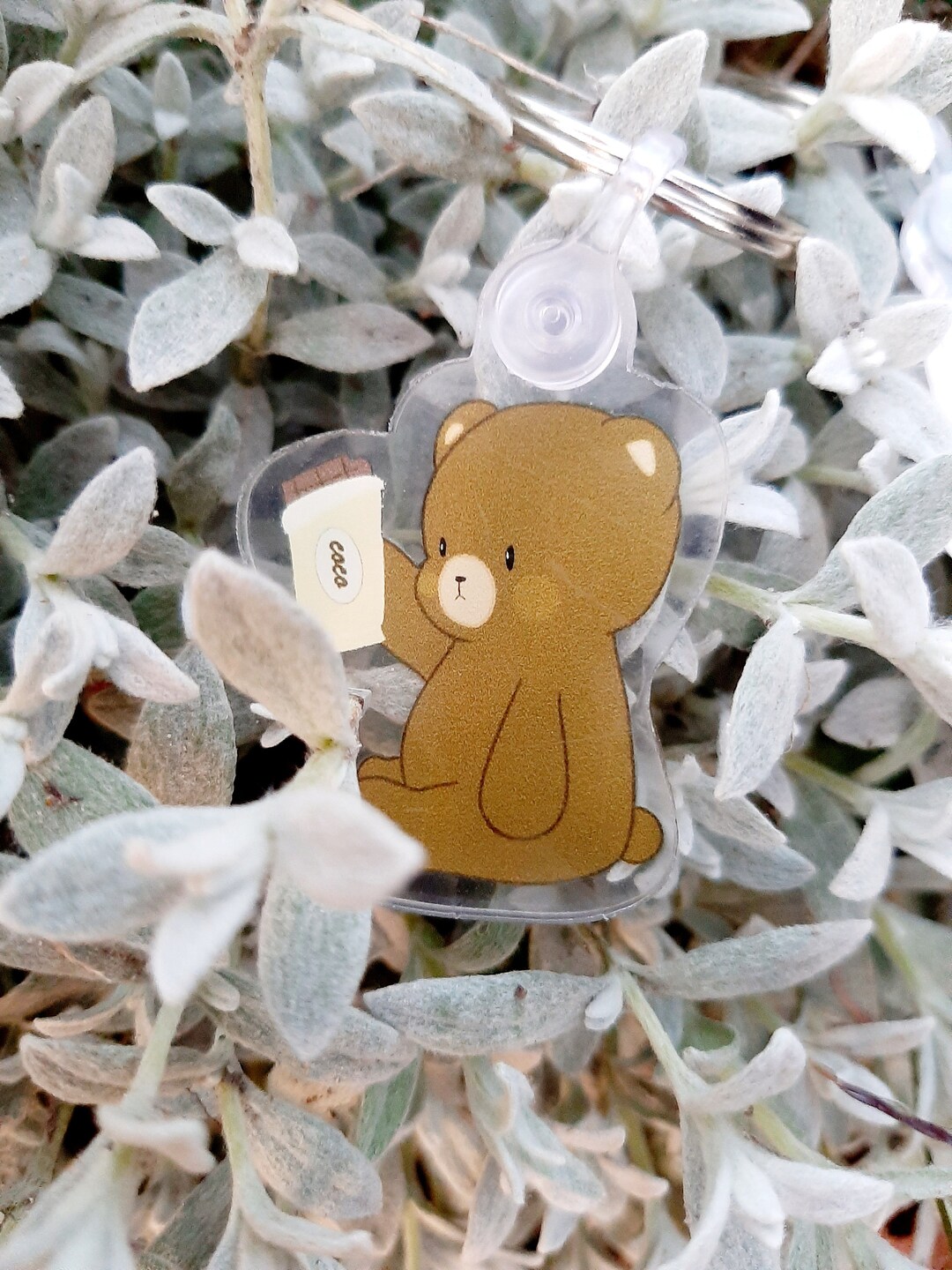 Kawaii, Cute Coco Bear Acrylic Keychains - Etsy