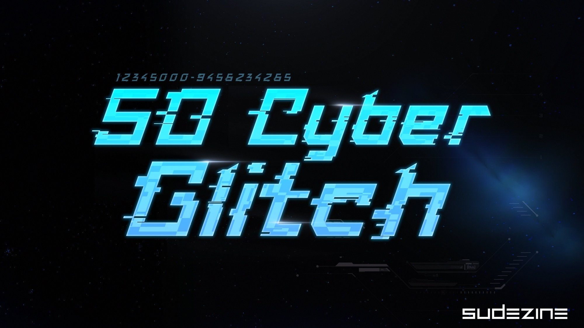 Sdcyberglitch- Futuristic Cyber Font - Punk, Glitch Font, Hacker Font ...