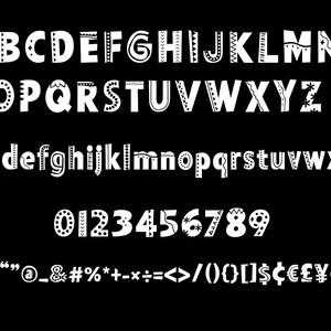 Festival Font cute Font, Event Font Instant Digital Download - Etsy