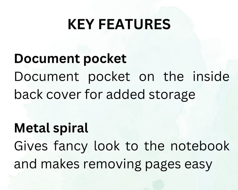 Personalized Notebook, Personalized Birthday Gift, Birth Month Flower ...