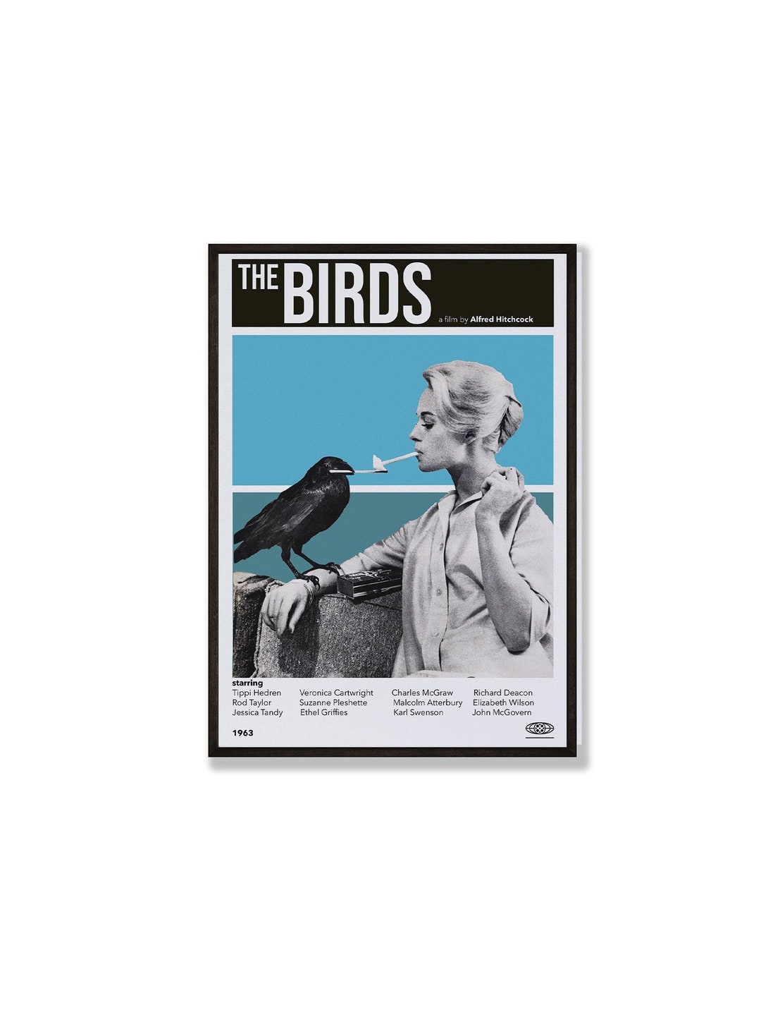 VINTAGE INSPIRED Movie Print, Retro Movie Poster, Midcentury Modern ...
