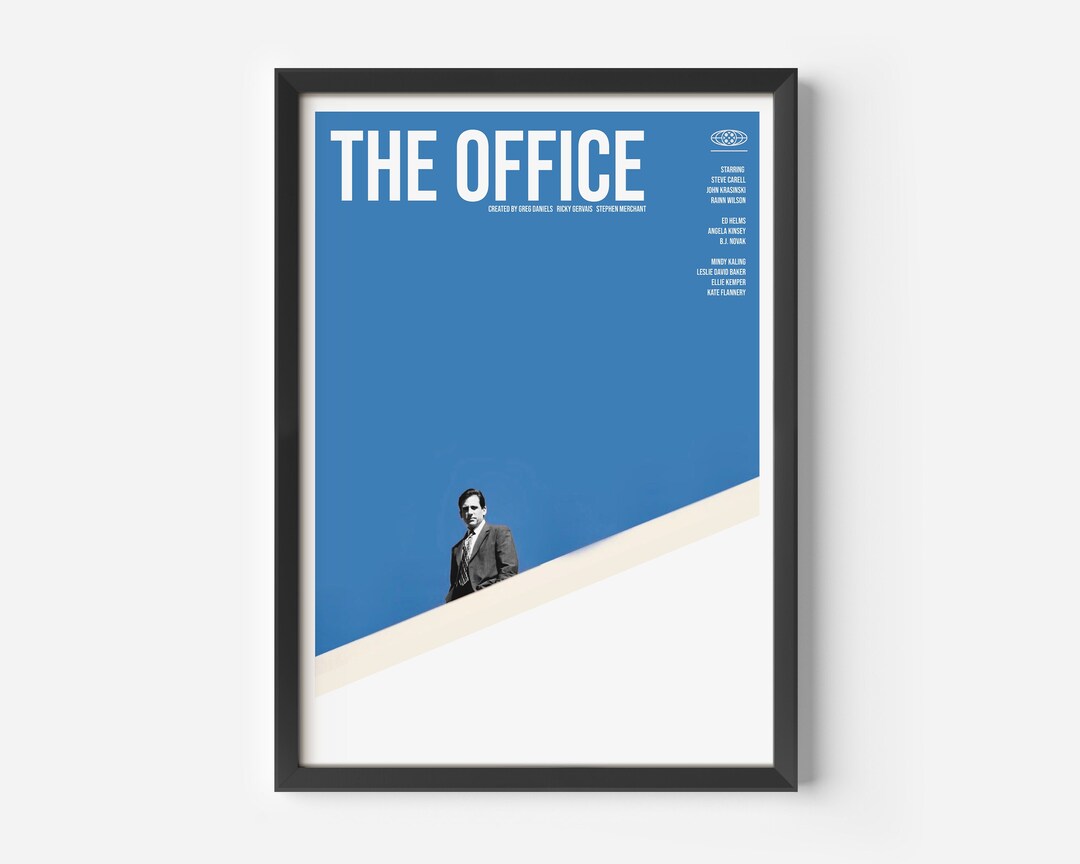 Retro "the Office" TV Show Print, Minimalist Movie Art - Etsy