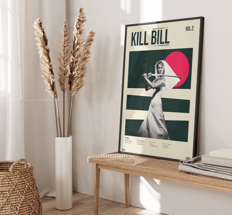 VINTAGE INSPIRED Movie Print, Retro Movie Poster, Midcentury Modern ...