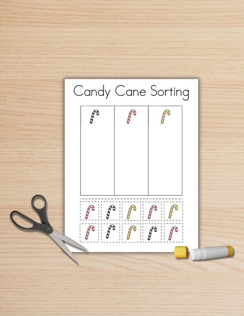 Holiday Sorting Activity Bundle for Kids - Etsy