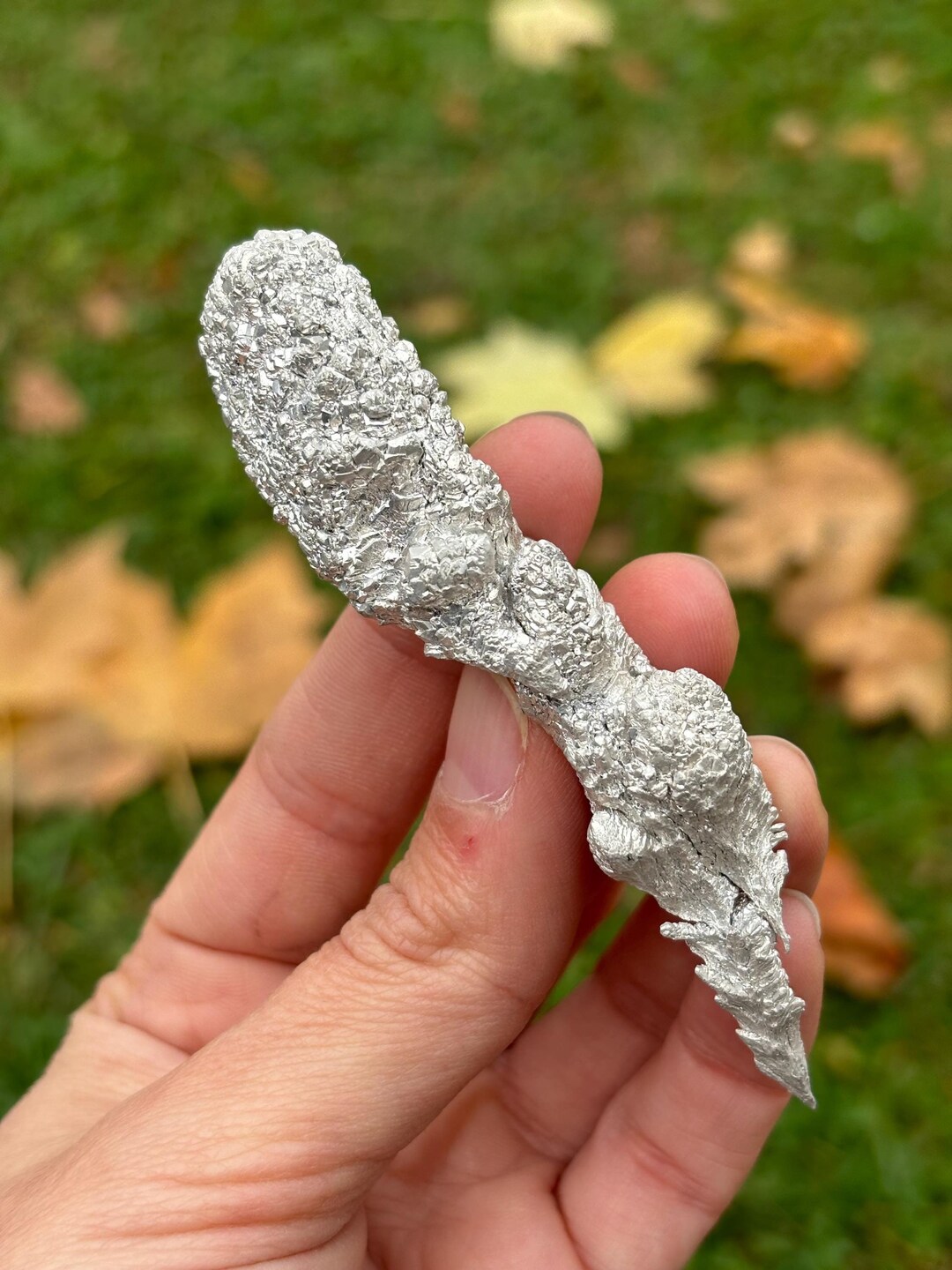 Magnesium #E Specimen; Magnesium Ore, Silver Magnesium Cluster, Raw ...