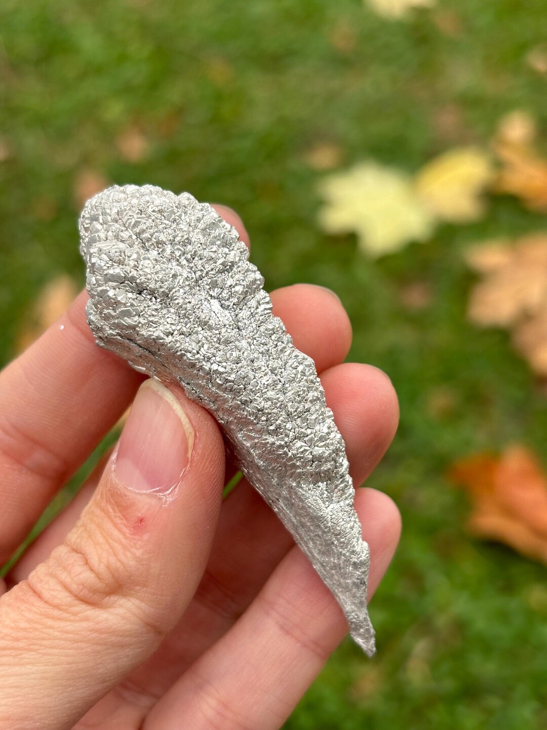 Magnesium #J Specimen; Magnesium Ore, Silver Magnesium Cluster, Raw ...