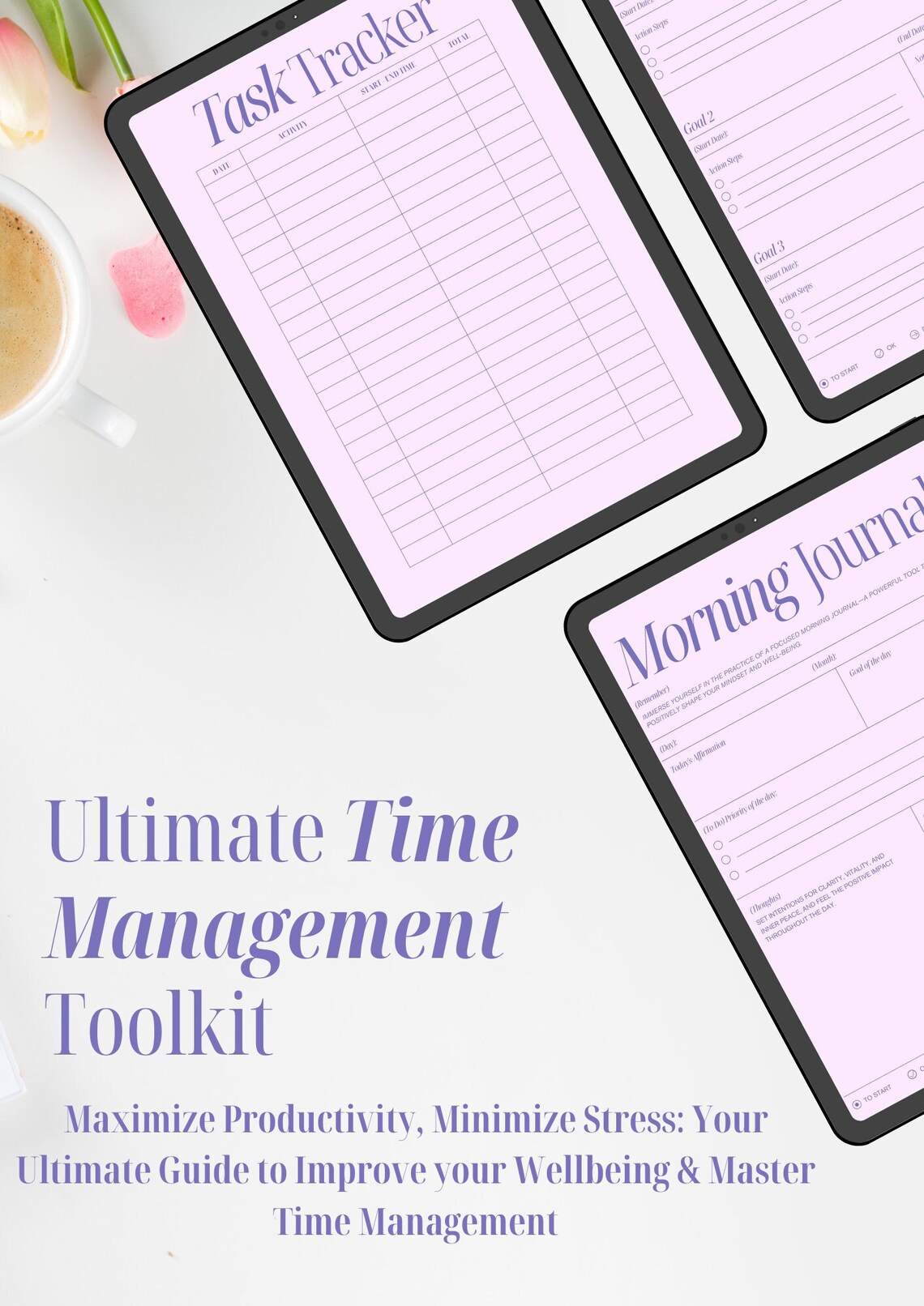 Ultimate Time Management Toolkit Digital Download/printable PDF. Daily ...