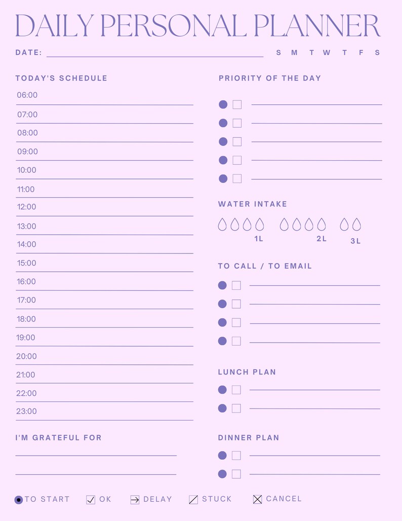 Ultimate Time Management Toolkit - Digital Download/printable PDF ...
