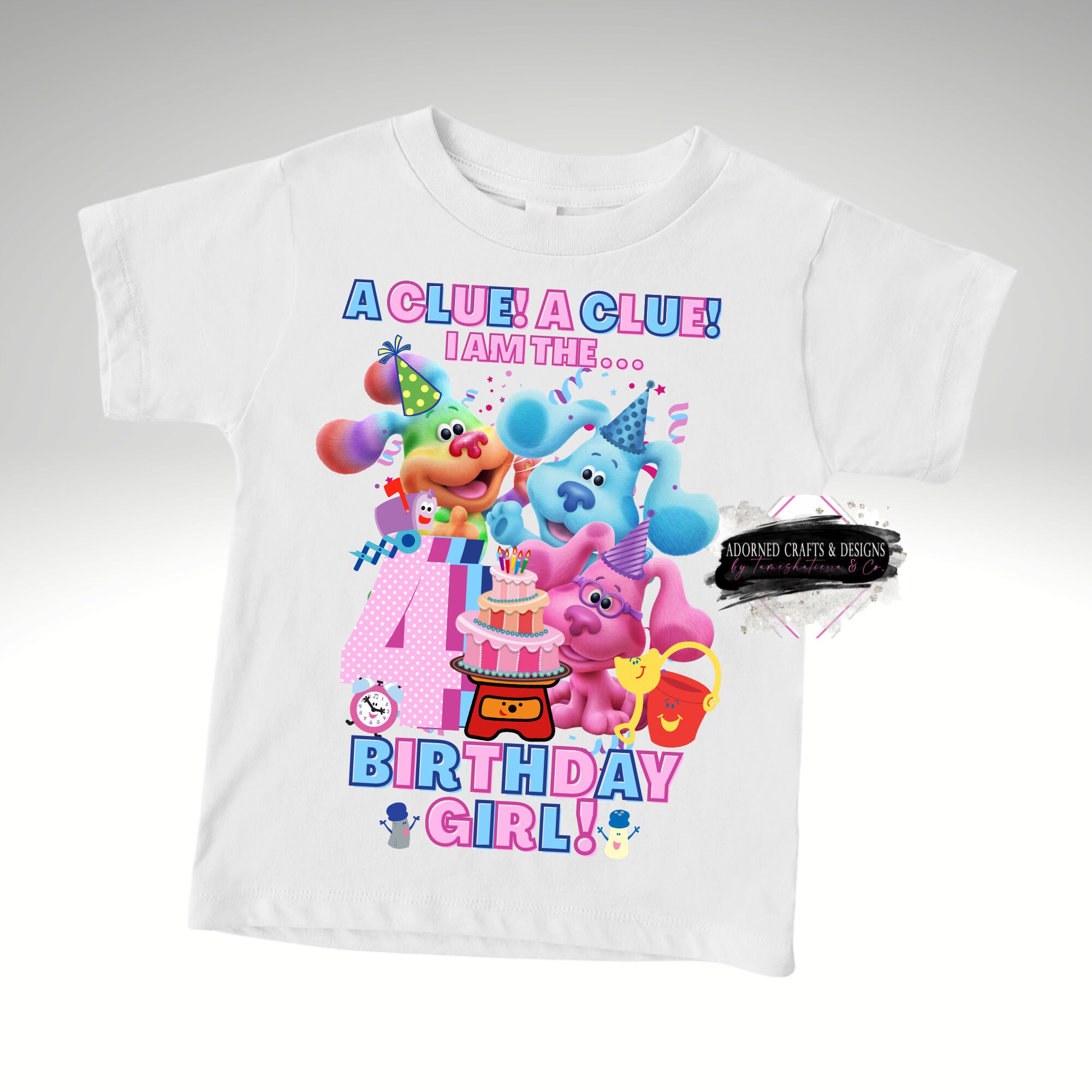 Blues Clues Birthday Shirt Blues Clues Family Matching Birthday Shirt ...