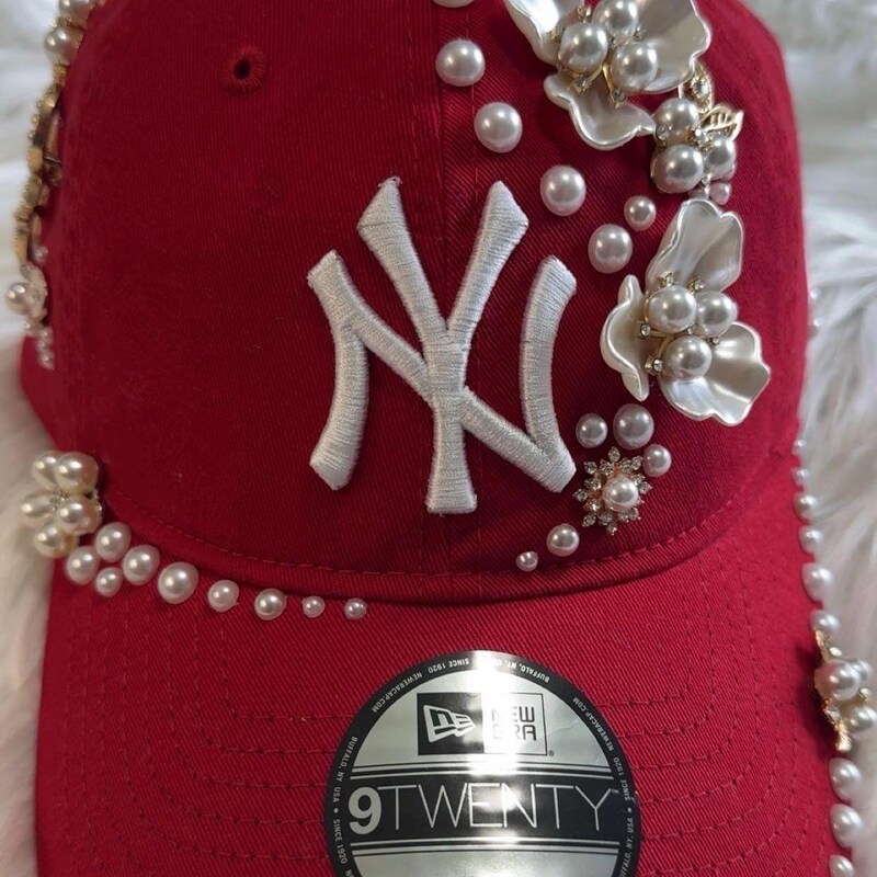 Rhinestone Cap - Etsy